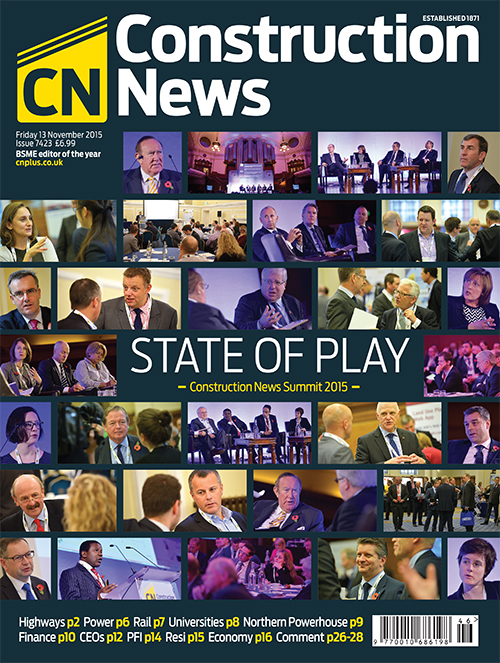 Construction News digital edition – 13 November 2015 | Construction News
