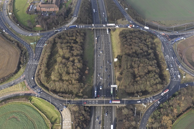Congestion relief for pinch point M1 junction | Construction News