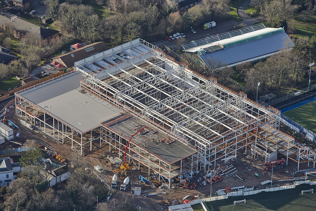 Kier sprints to the finish line on Nottingham sports hall ...