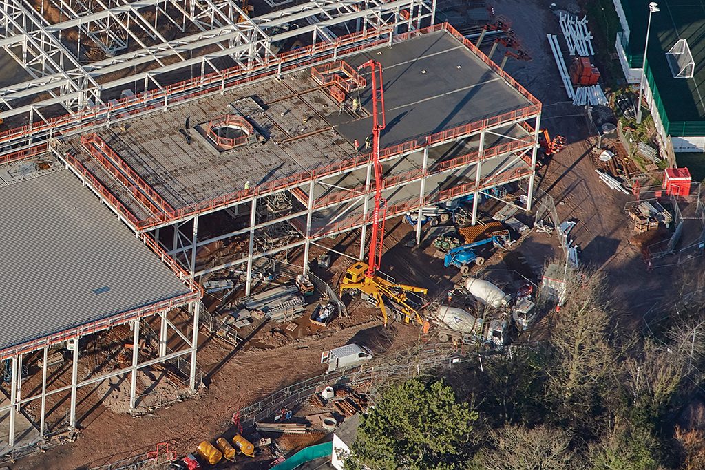 Kier sprints to the finish line on Nottingham sports hall ...