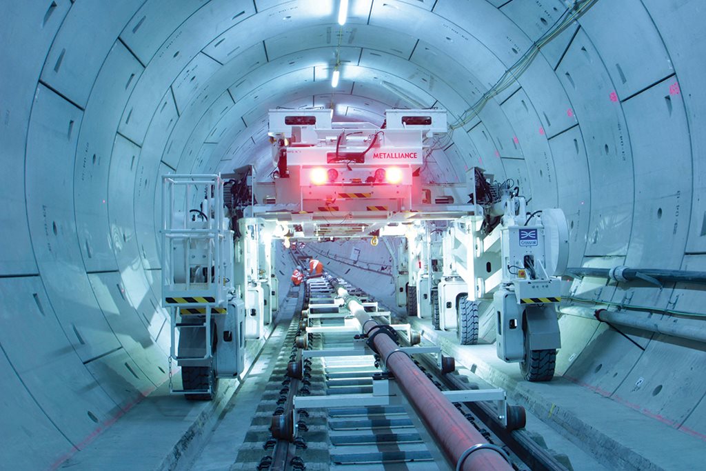 Crossrail lays tracks towards completion | Construction News