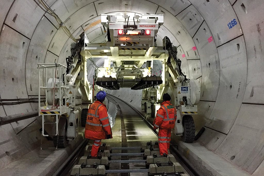 Crossrail lays tracks towards completion | Construction News
