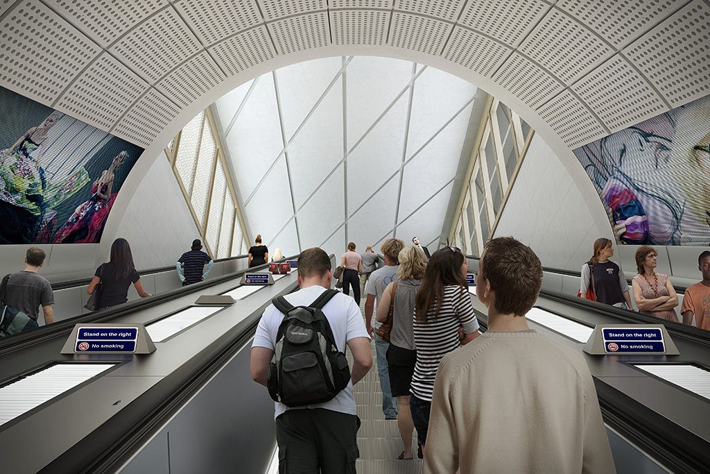 Crossrail unveils new station designs