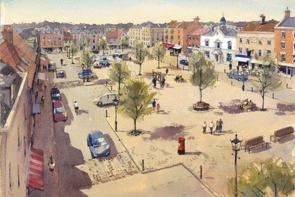 Plans in for £1.6bn Manydown regeneration phase one | Construction News