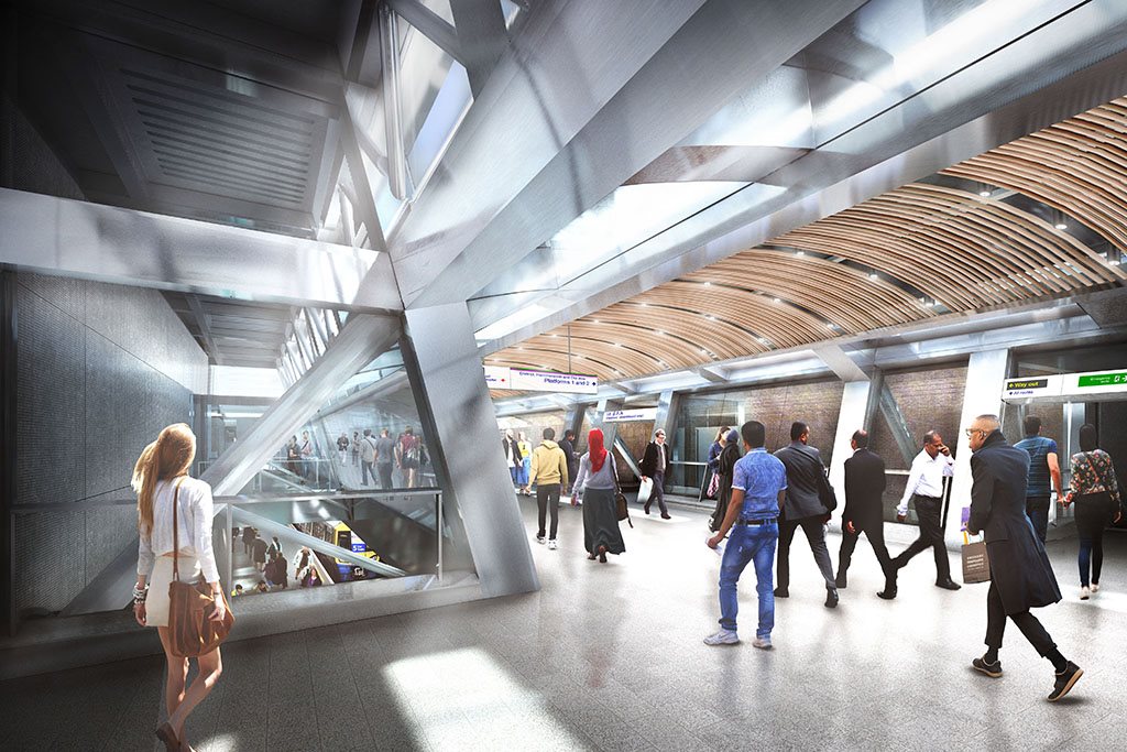 Crossrail unveils new station designs