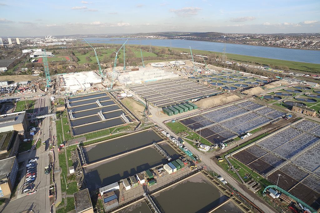 'Dripping with innovation' on transformed sewage works | Construction News