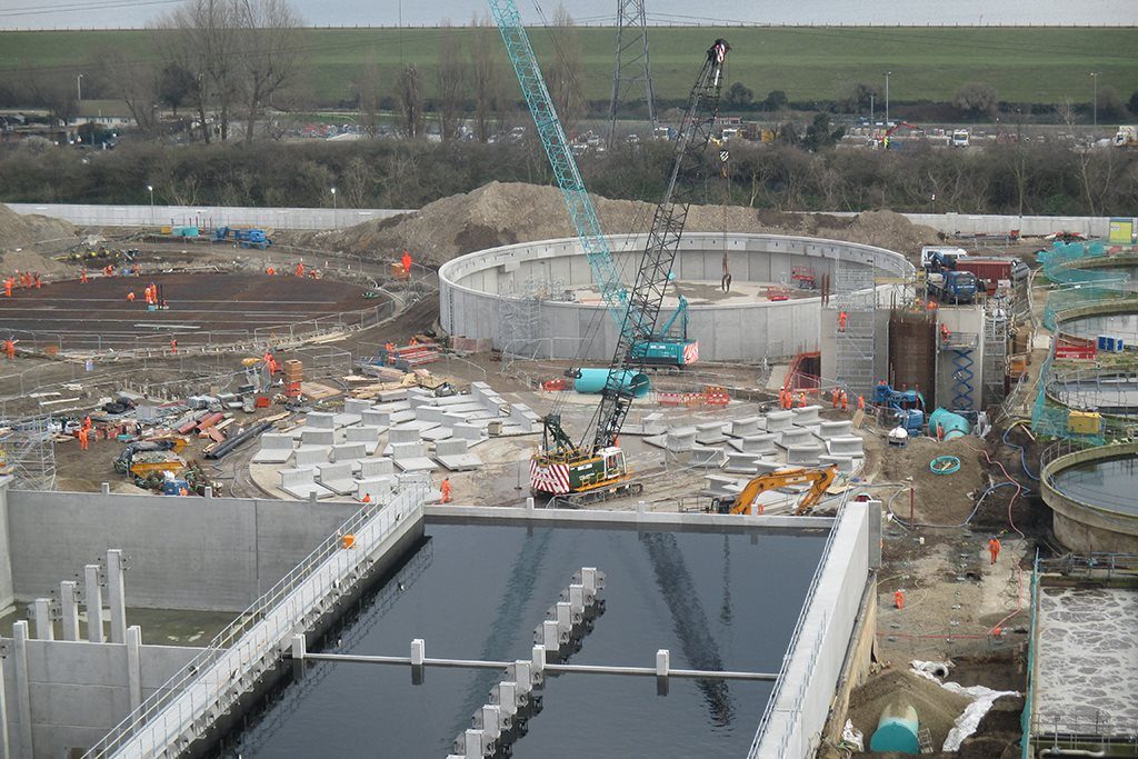'Dripping with innovation' on transformed sewage works | Construction News