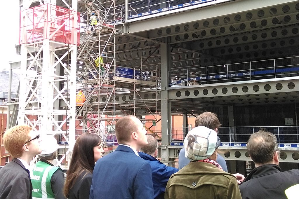 Video: Watch a timelapse of Bam's work at No 1 Spinningfields in Manchester