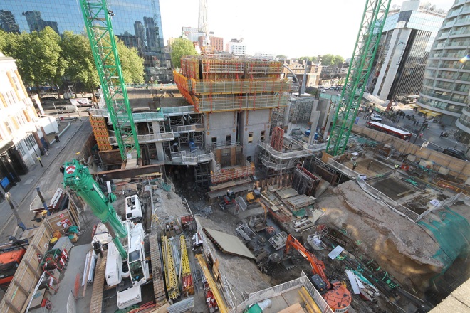 What projects was Dunne Group working on before it went into ...