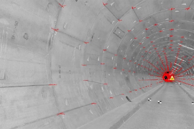 3D Crossrail tunnel scan unwrapped into 2D for first time ...
