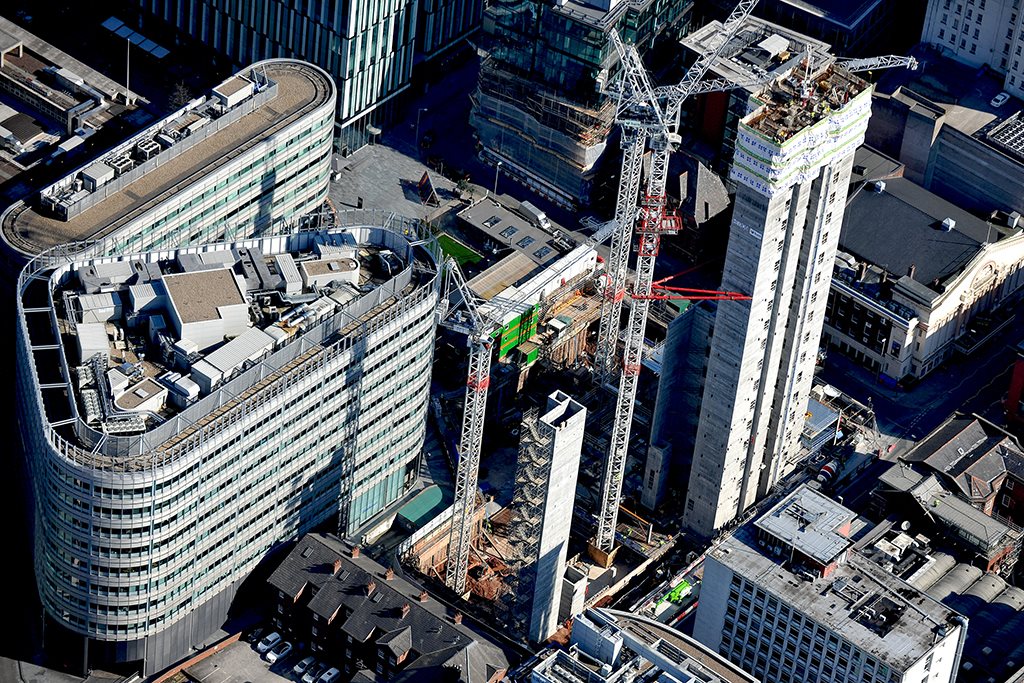 On site: Bam picks up the pace on Manchester's tallest office