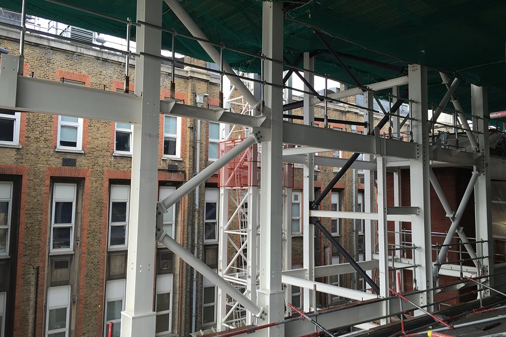 Severfield's sliding steel structure adds three storeys to King's ...