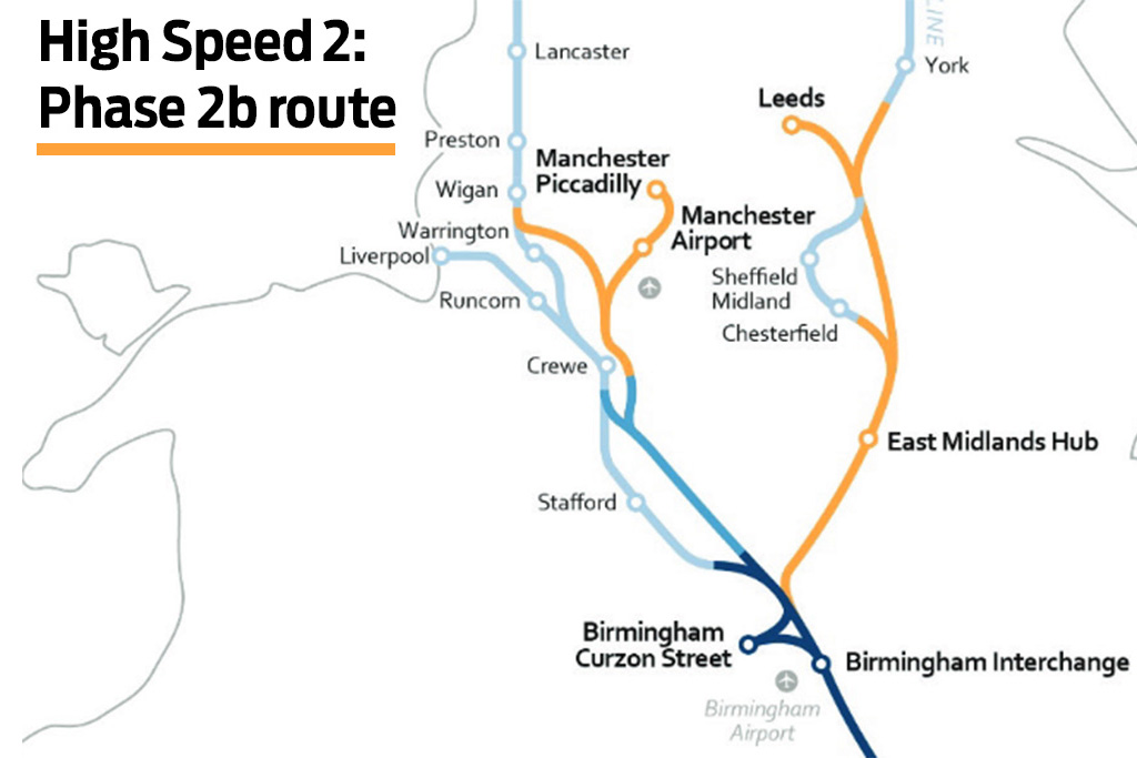 HS2: eastern leg’s future ‘questioned’ by government | Construction News
