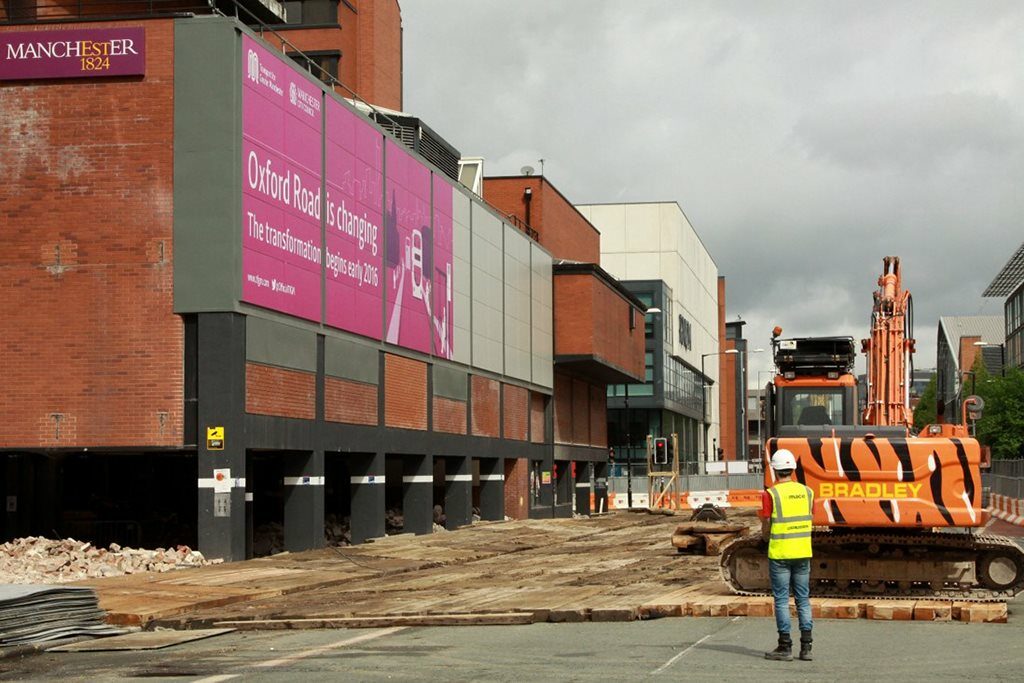 Watch: Mace works on major refurb job for University of Manchester