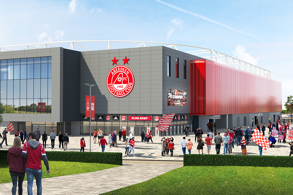 Aberdeen FC's new stadium: Plans submitted to city council