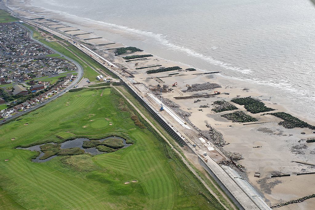 Blackpool rock helps Balfour build UK's largest sea defence project ...