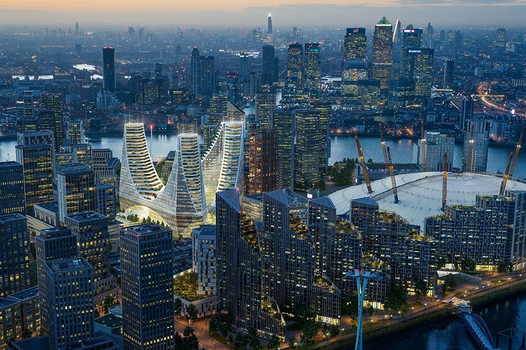 Revealed: Plans for £1bn Greenwich Peninsula development | Construction ...