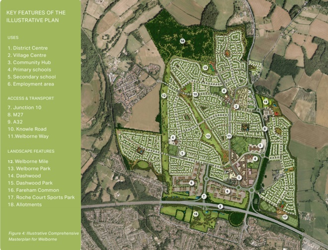 Plans for 6,000-home Hampshire garden village submitted | Construction News