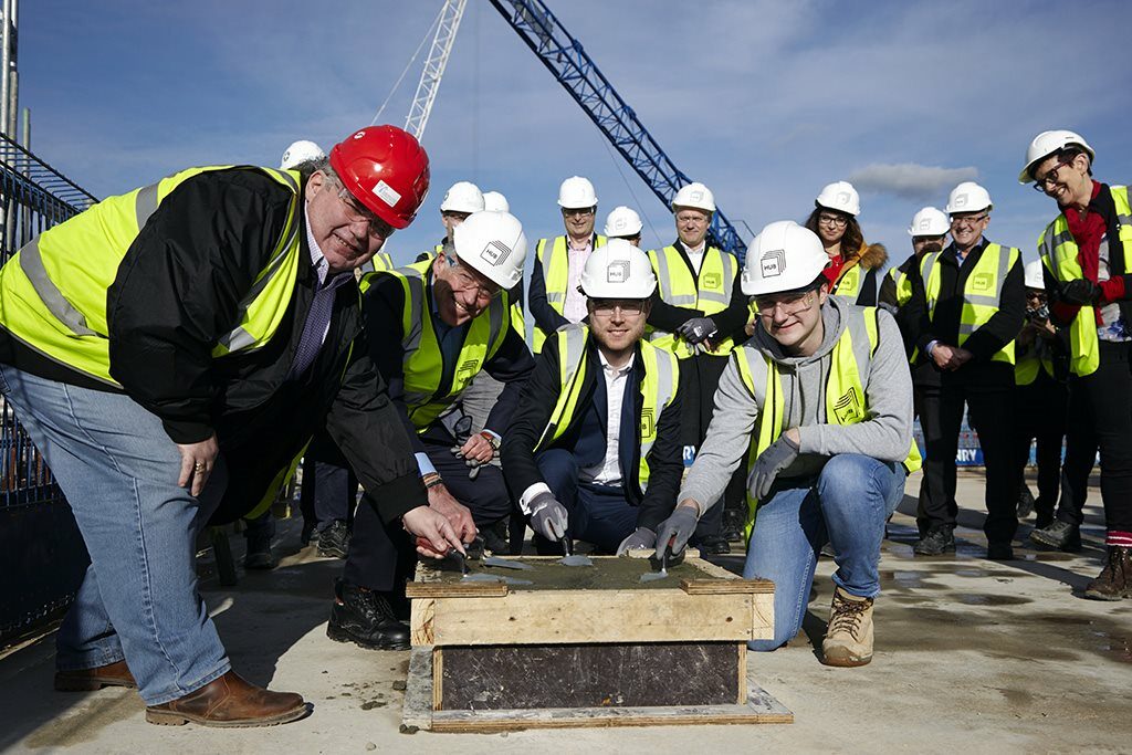 In pictures: Interserve hits milestone on EMI HQ regeneration ...