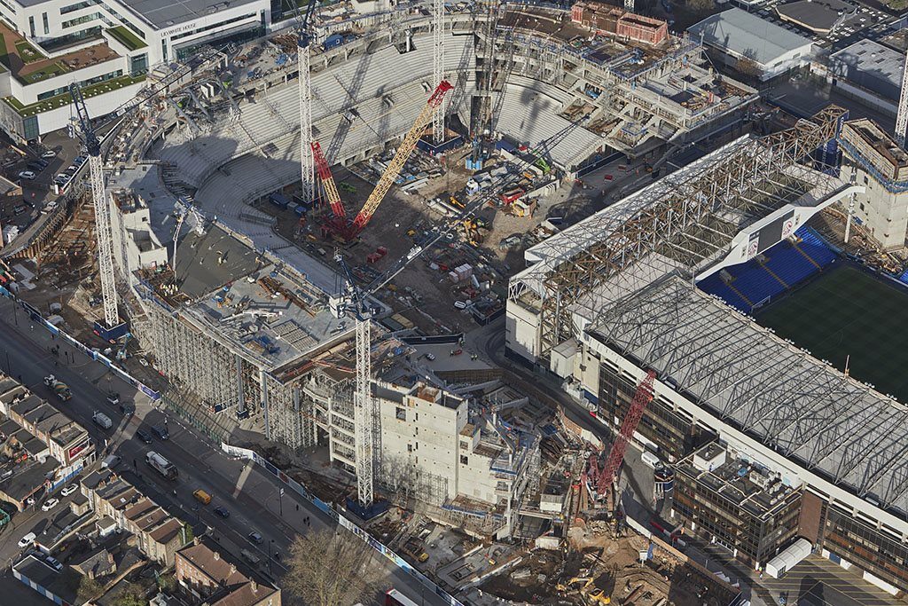 In pictures: Spurs' £800m new stadium takes shape | Construction News