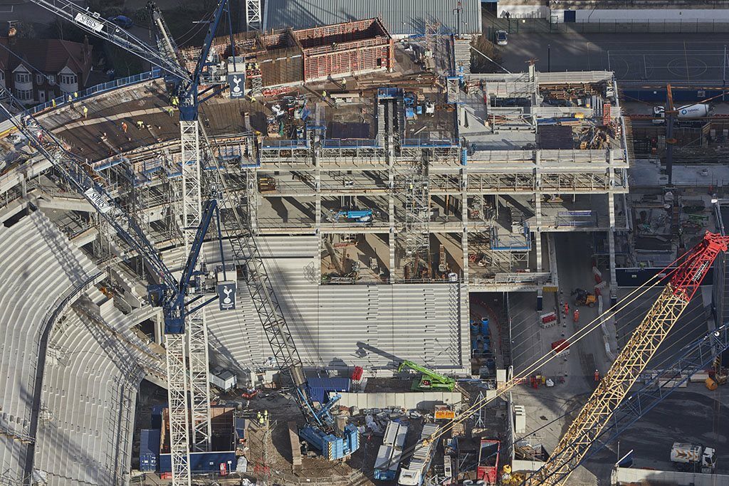 In pictures: Spurs' £800m new stadium takes shape | Construction News