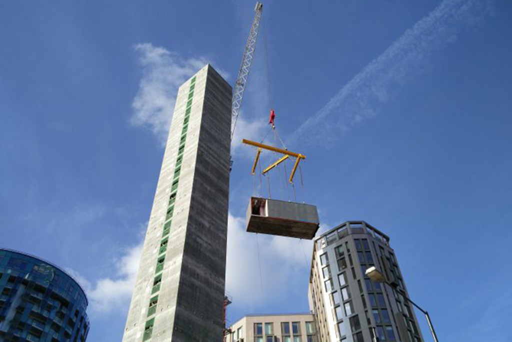 Europe's tallest modular scheme takes shape in Wembley | Construction News