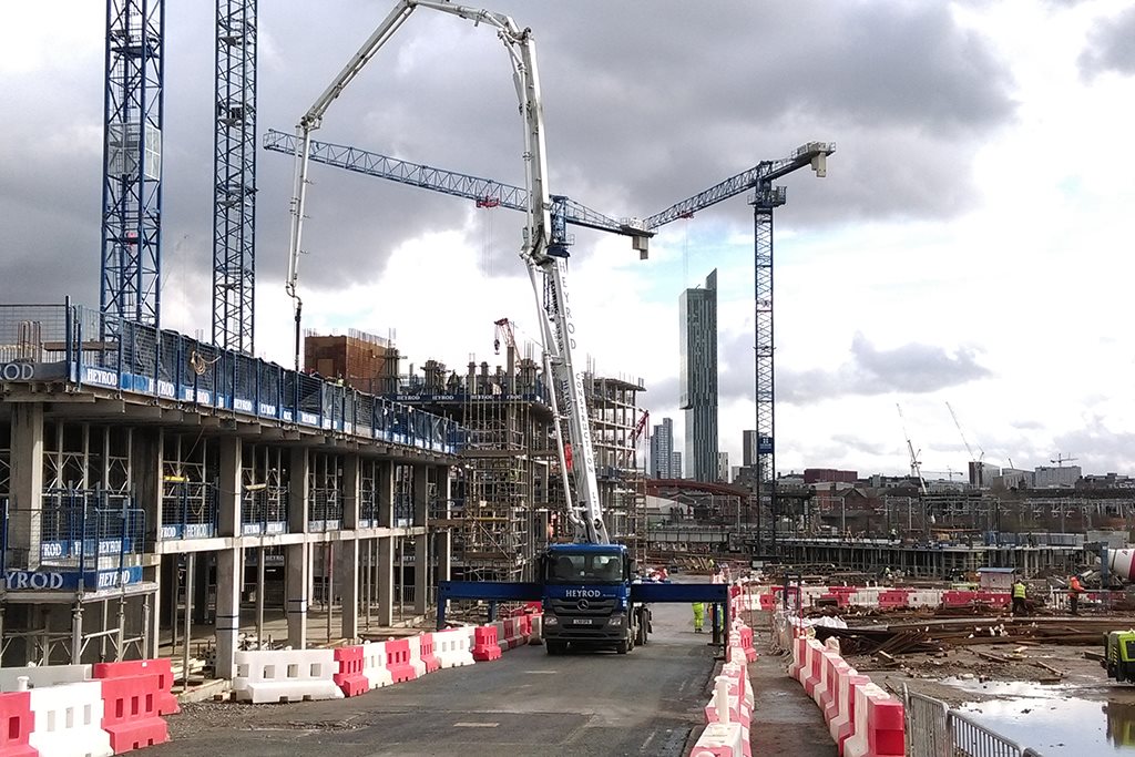 China's town: On site with BCEGI at £700m Middlewood Locks ...