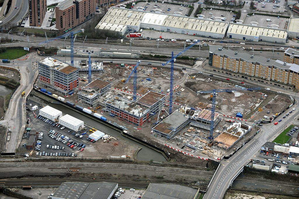 China's town: On site with BCEGI at £700m Middlewood Locks ...