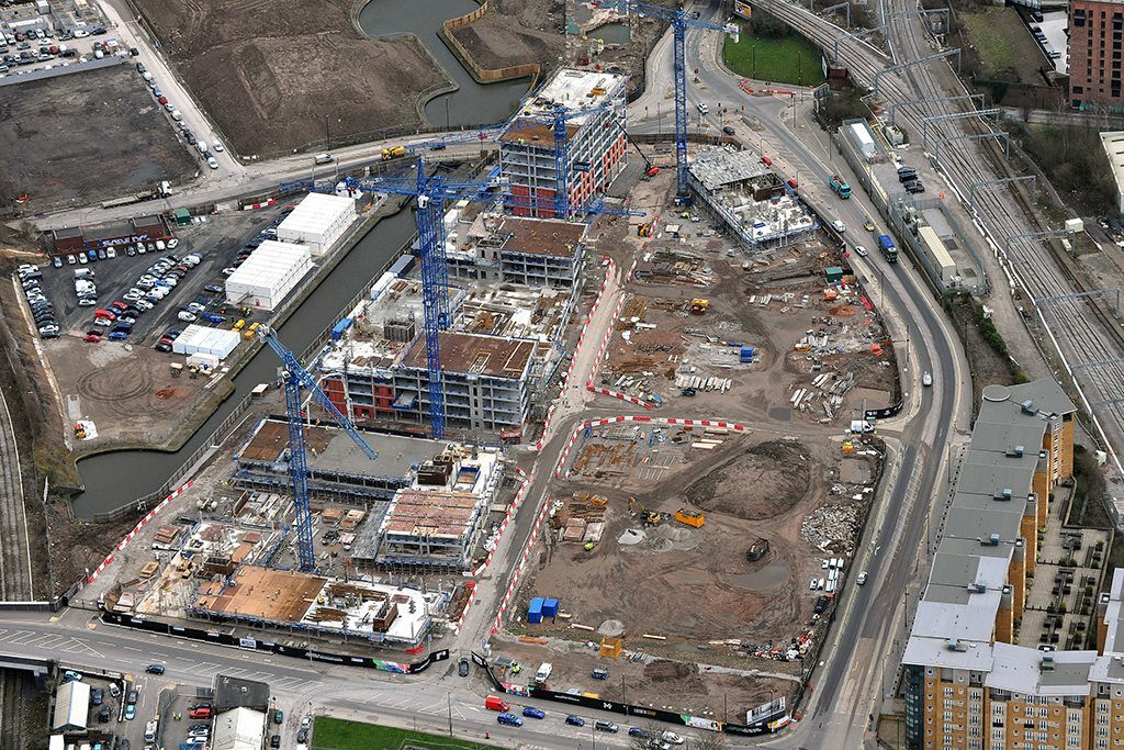 China's town: On site with BCEGI at £700m Middlewood Locks ...