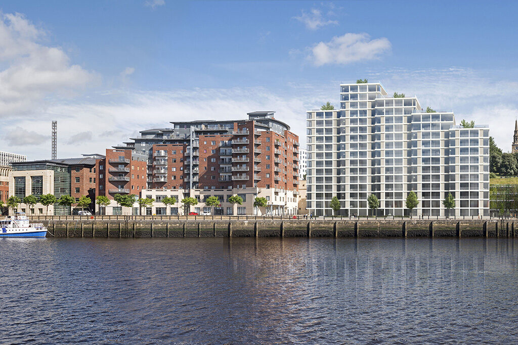 Plans in for £40m five-tower project in Newcastle | Construction News