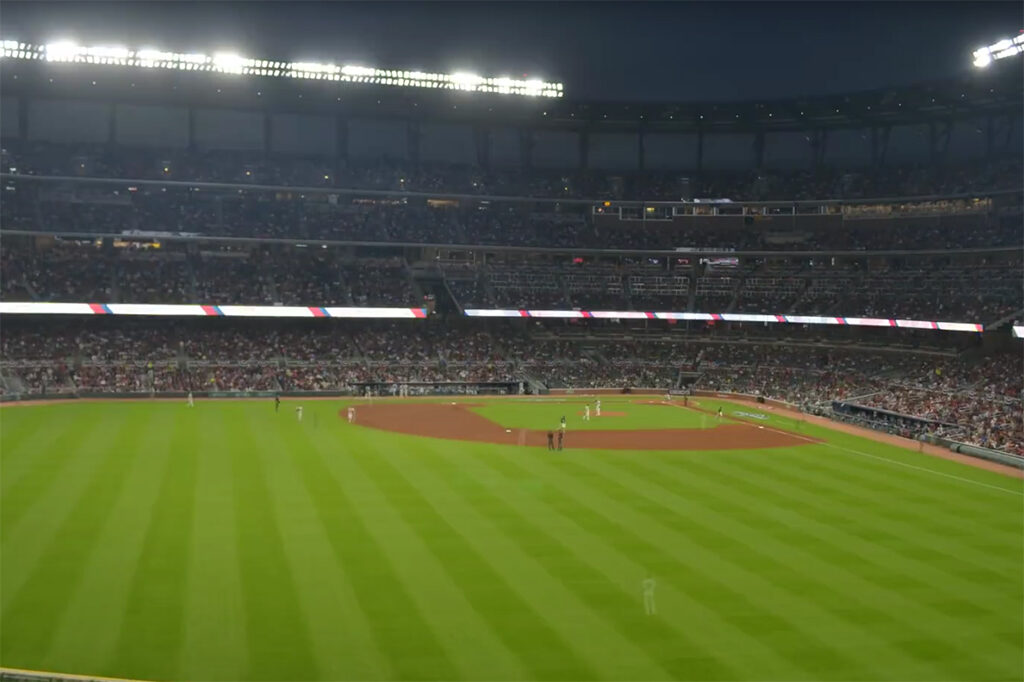 Timelapse: Major League Baseball arena built in 90 seconds ...