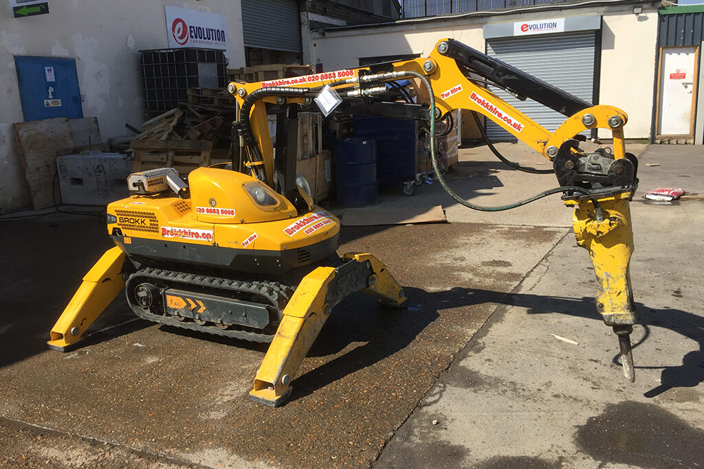 WATCH: Brokk demolition machine in action | Construction News