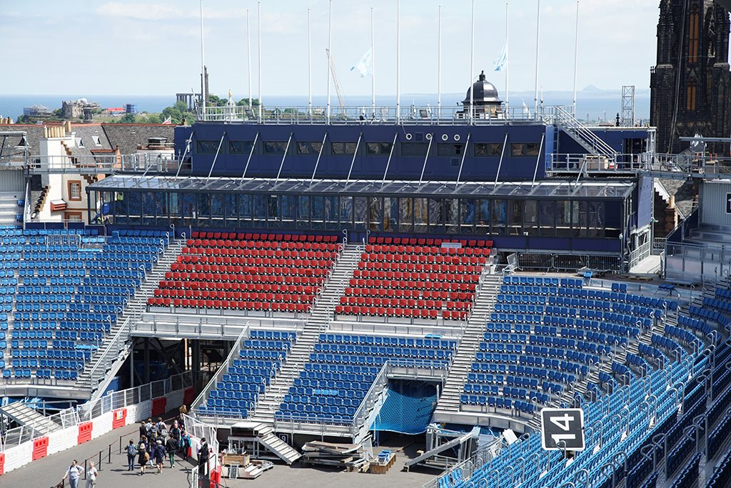 Interserve deploys military precision for Tattoo grandstand ...