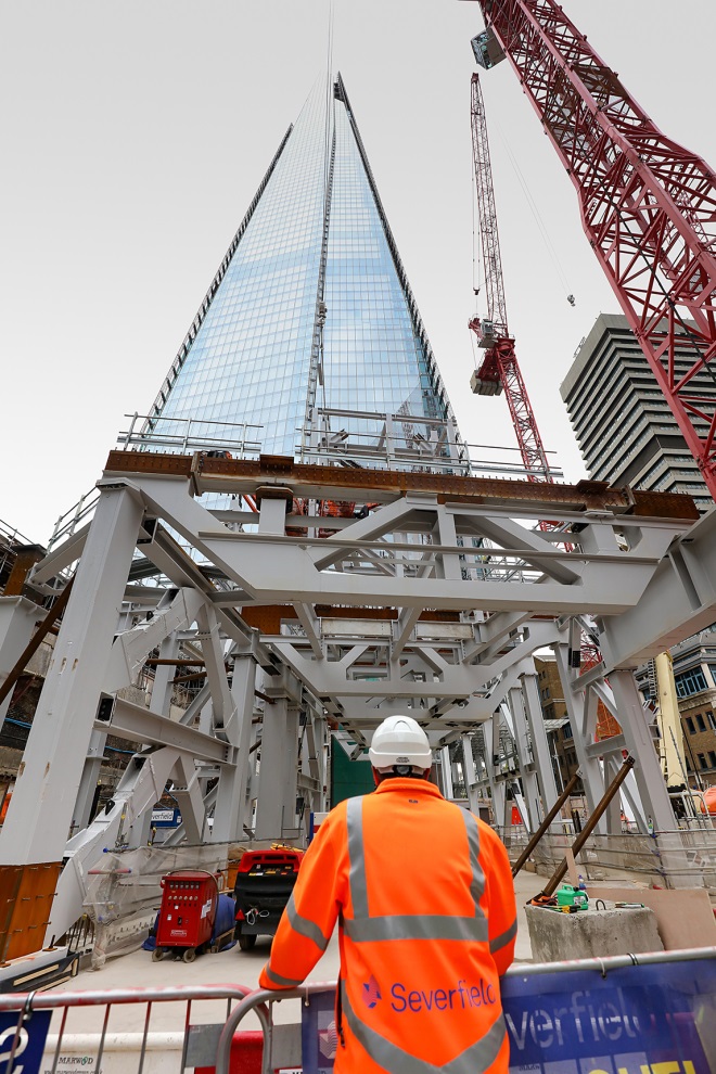Shard Place's steel base gives Severfield 'beast of a job ...