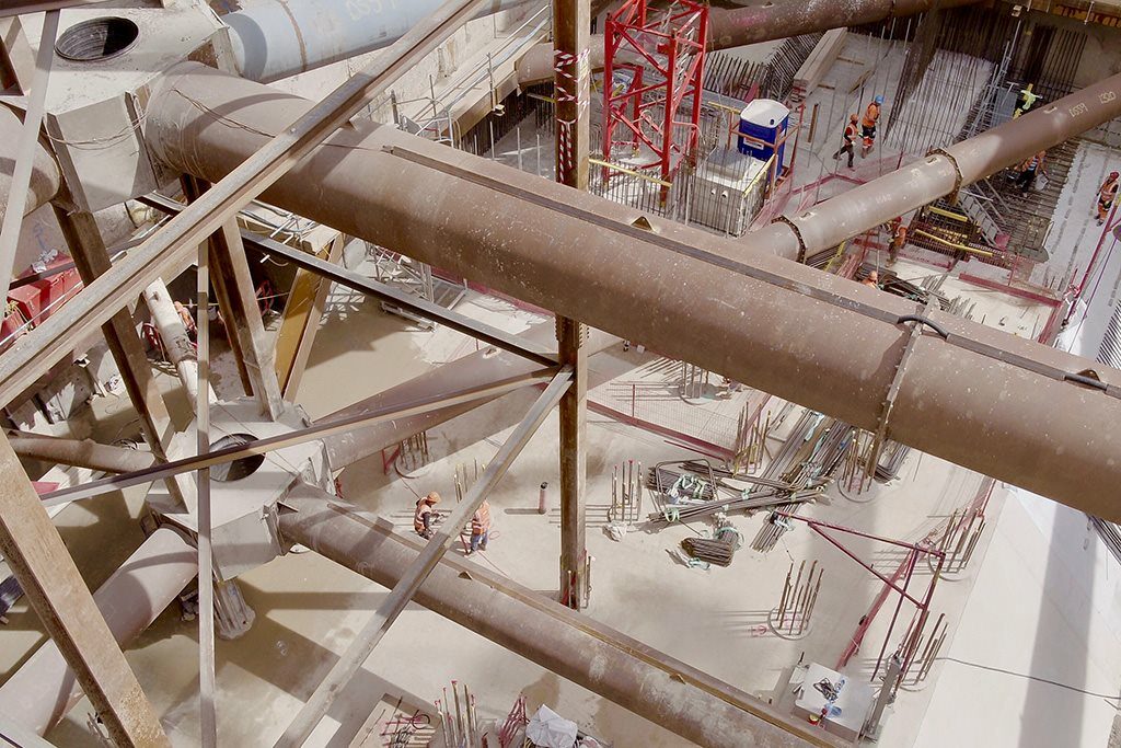 Bouygues digs mega-basement for £300m UCLH proton beam cancer centre ...