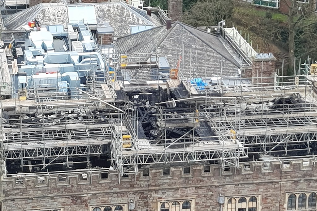 Update: Balfour project damaged by fire at Bristol University ...