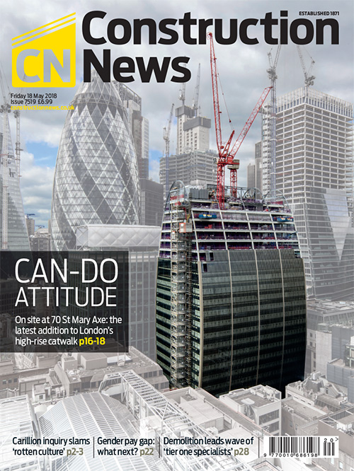Construction News digital edition – 18 May 2018 | Construction News