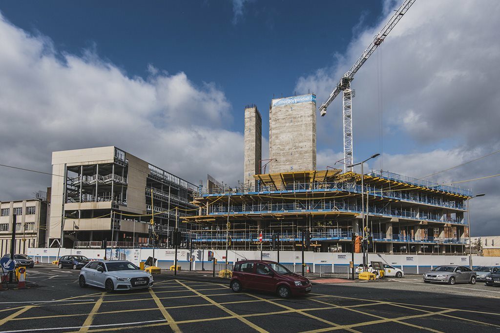 Morgan Sindall battles sizzling site for Leicester revamp ...