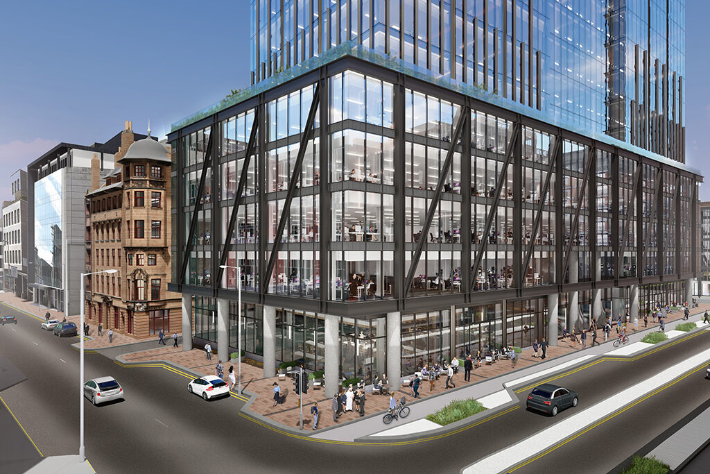 Osborne and Co submits plans for £95m Glasgow office | Construction News
