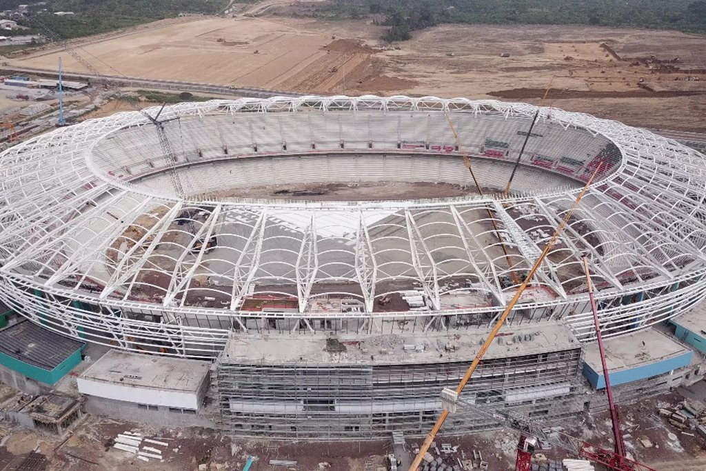 Aecom's 'impossibly fast' delivery of 50,000-seat Cameroon stadium ...
