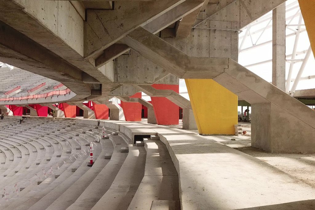 Aecom's 'impossibly fast' delivery of 50,000-seat Cameroon stadium ...