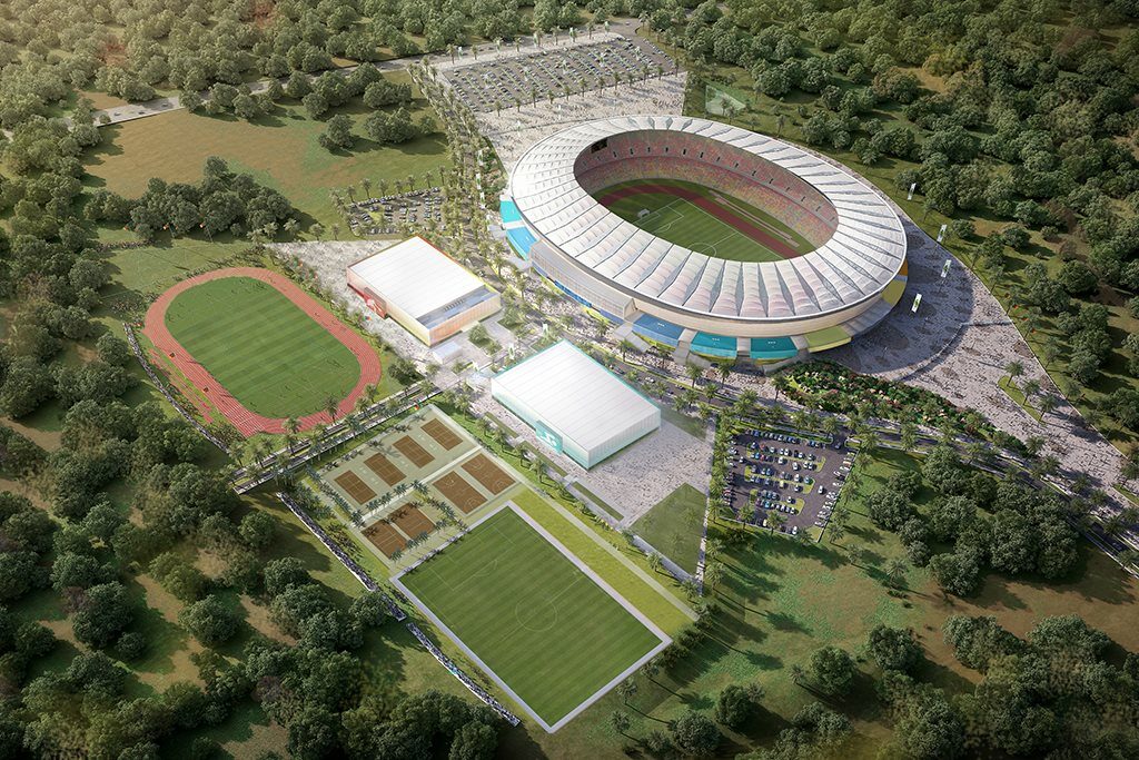 Aecom's 'impossibly fast' delivery of 50,000-seat Cameroon stadium ...