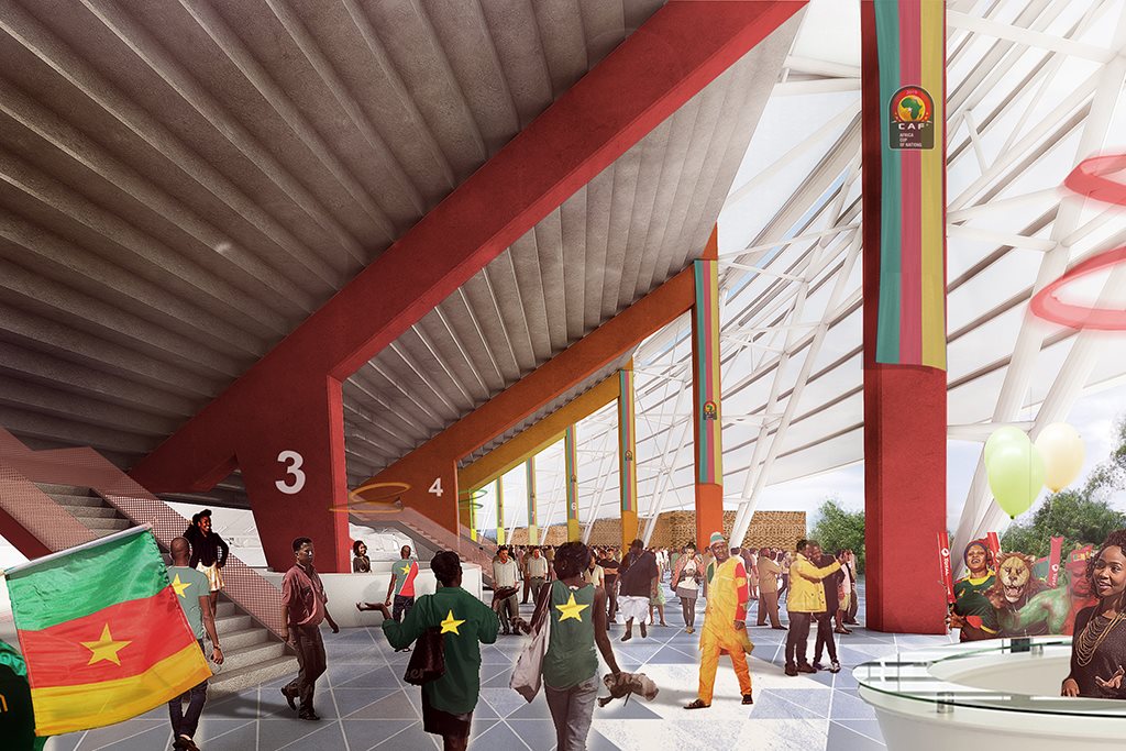 Aecom's 'impossibly fast' delivery of 50,000-seat Cameroon stadium ...