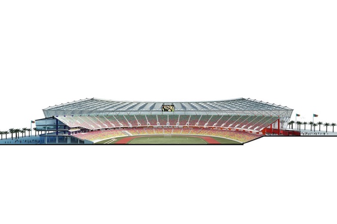 Aecom's 'impossibly fast' delivery of 50,000-seat Cameroon stadium ...