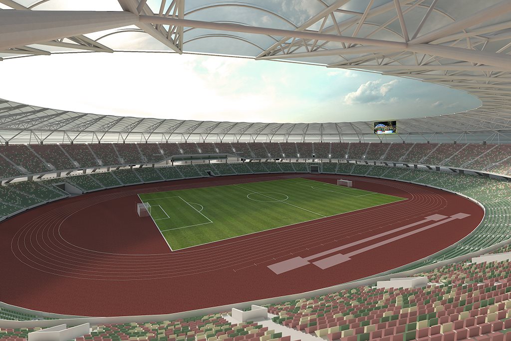 Aecom's 'impossibly fast' delivery of 50,000-seat Cameroon stadium ...