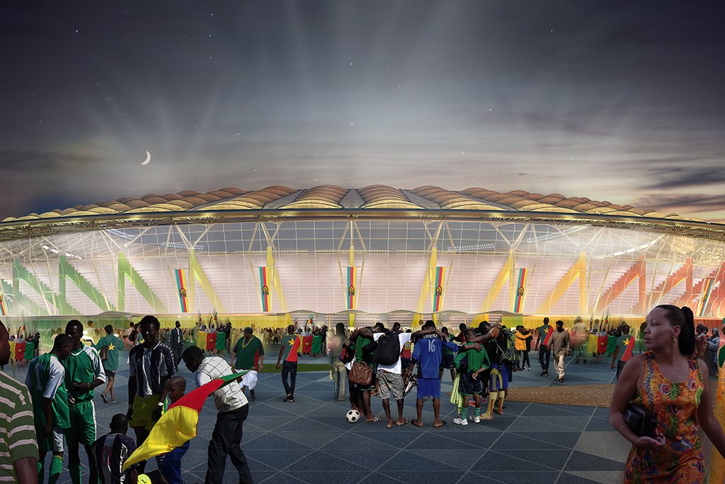 Aecom's 'impossibly fast' delivery of 50,000-seat Cameroon stadium ...