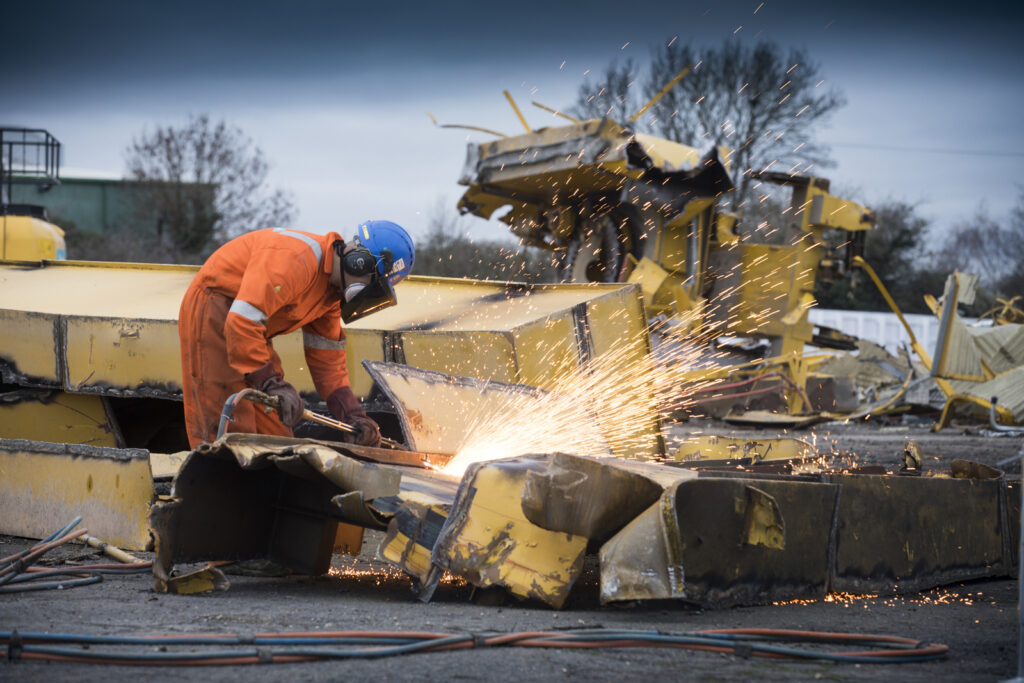 Costain Skanska JV removes landmark cranes for HS2 hub | Construction News