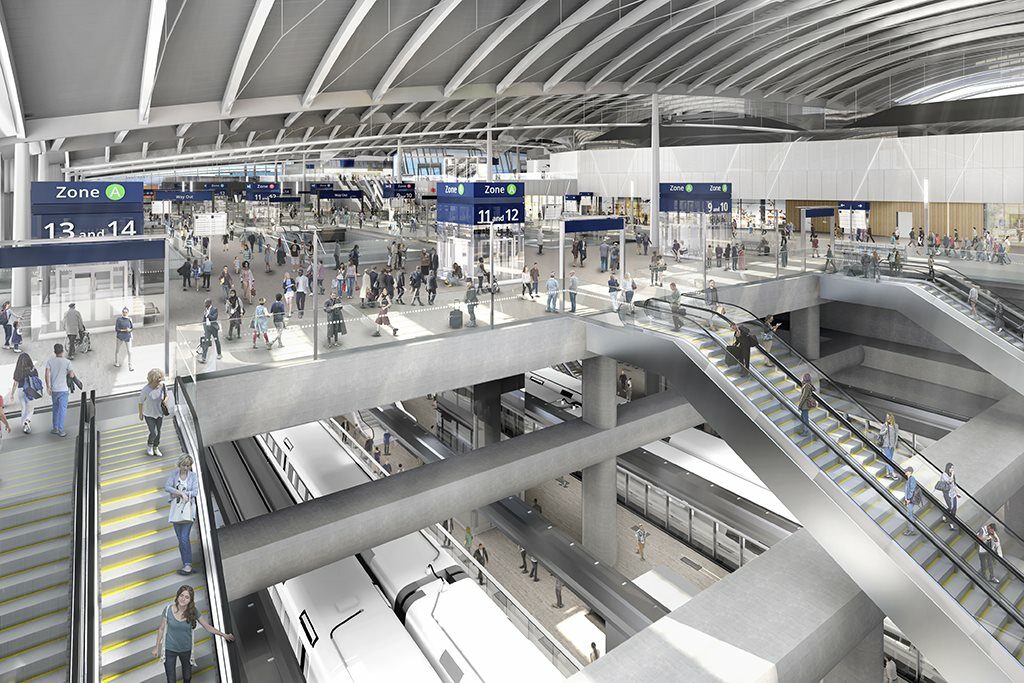 HS2: Winners on £2.5bn London stations contracts revealed ...