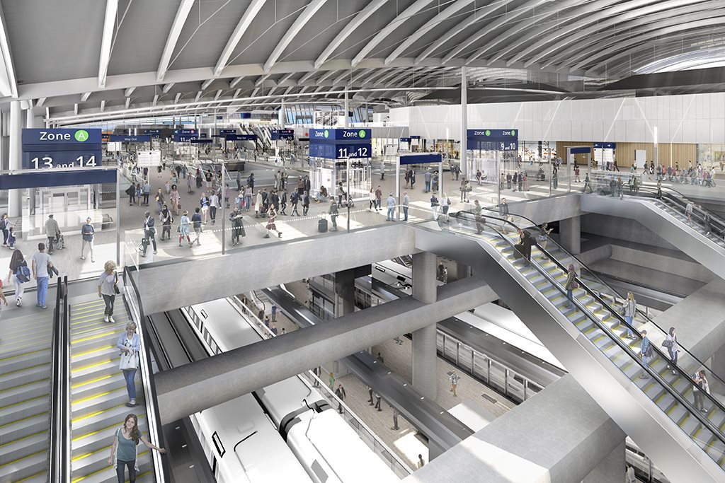 HS2: Winners on £2.5bn London stations contracts revealed ...