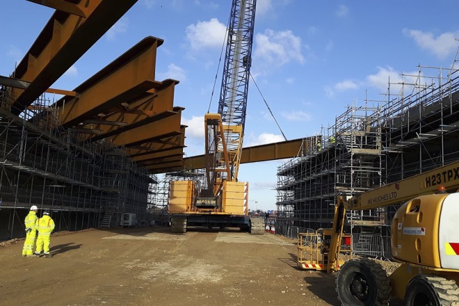 Cleveland Bridge brings A14 scheme together with River Ouse viaduct ...